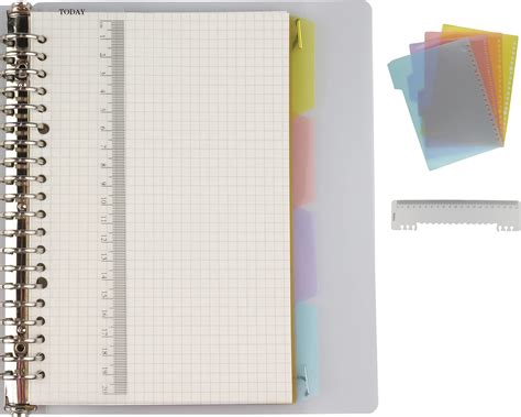 Amo Hermoso Quaderni Spirale Taccuino A5 A Quadretti Con Righello