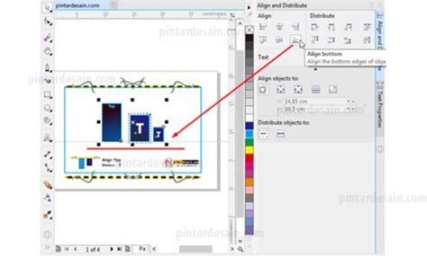 √ Align And Distribute In Corel