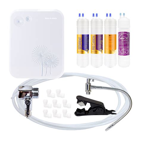 Fst Wp4prw 1y 프리미엄 Ro 4단 싱크탑 정수기필터 화이트 Diy 1년세트 싱크탑diy 1년셀프정수기필터4단정