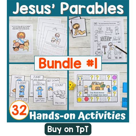 How To Teach The Parables Of Jesus Using Fun Activities Joyful Lessons