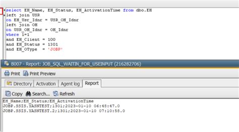Canceling The Status Waiting For User Input Automic Workload Automation