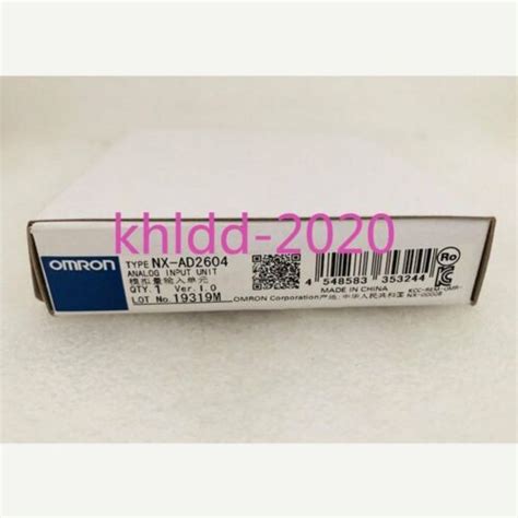 1PC New Omron NX AD2604 Analog Input Unit NXAD2604 Expedited Shipping EBay
