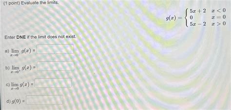Solved Point Evaluate The Chegg Com