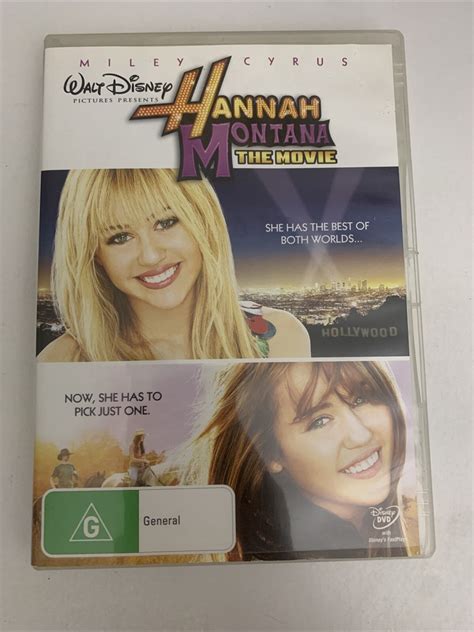 Hannah Montana The Movie Dvd 2009 Miley Cyrus Taylor Swift Disney