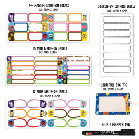 Value Combo Pack Insta Labels