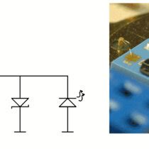 A Current Pulsing Schematic And B Photograph Of Laser Diode Pulser Download Scientific
