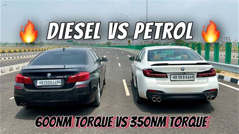 Bmw 530d Vs Bmw 530i Drag Race 🔥 Youtube