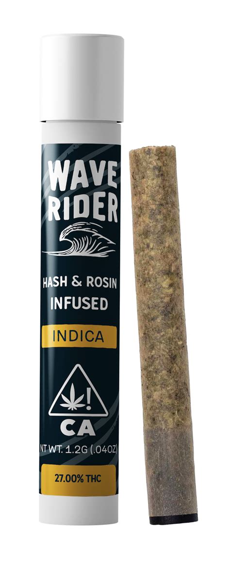 Wave Rider Northern Lights Infused Pre Roll 1 2 G Premium