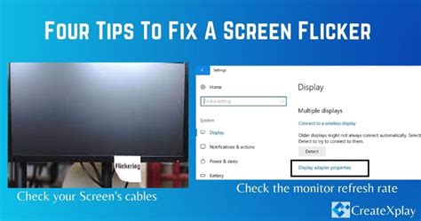 What Are The Causes Of LCD Display Screen Flicker And How To Fix Them CreateXplay