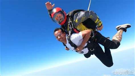 ️ Skydive Dubai Skydiving Over The Palm Jumeirah 🌴 Tandem Skydive