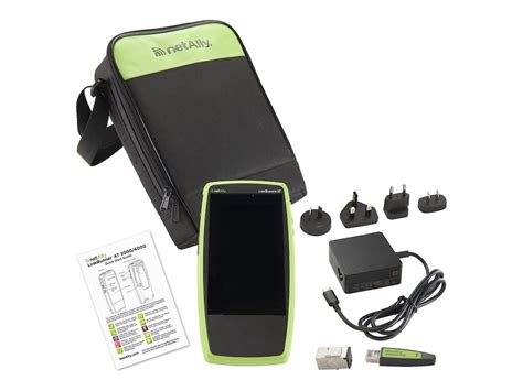 Netally Linkrunner At 4000 Advanced Cable And Network Tester Kit Lrat 4000 Kit