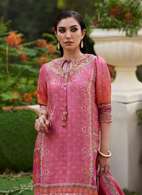 Ready To Ship Luxury Silk Pret Farah Talib Aziz