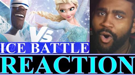 Frozone Vs Elsa Reaction Power Levels Battle Youtube