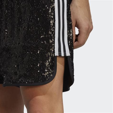 Mens Clothing Sequin Shorts Black Adidas Egypt