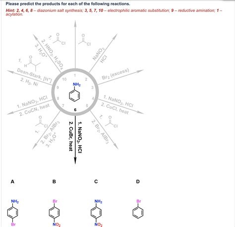 Solved Please Predict The Products For Each Of The Following
