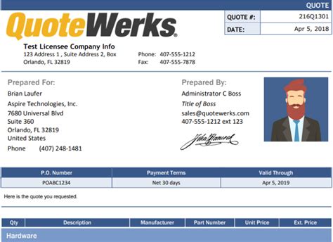 QuoteWerks An Introduction Kubed Solutions Ltd