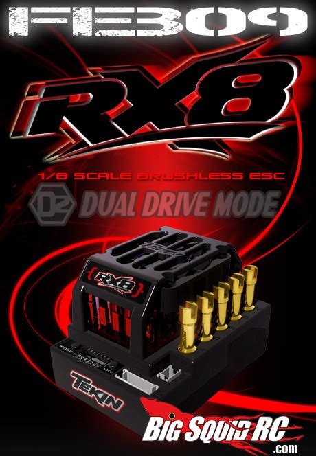Team Tekin RX8 1 8 Scale Brushless ESC Big Squid RC RC Car And Truck News Reviews Videos