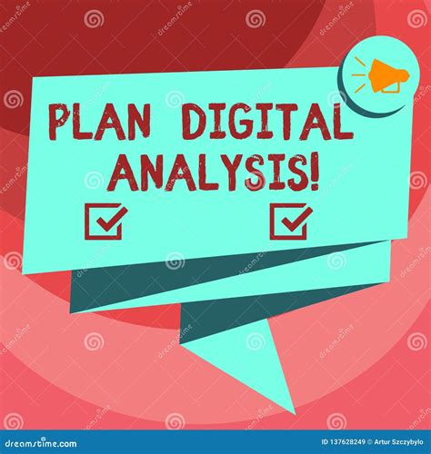 Text Sign Showing Plan Digital Analysis Conceptual Photo Analysis Of Qualitative And
