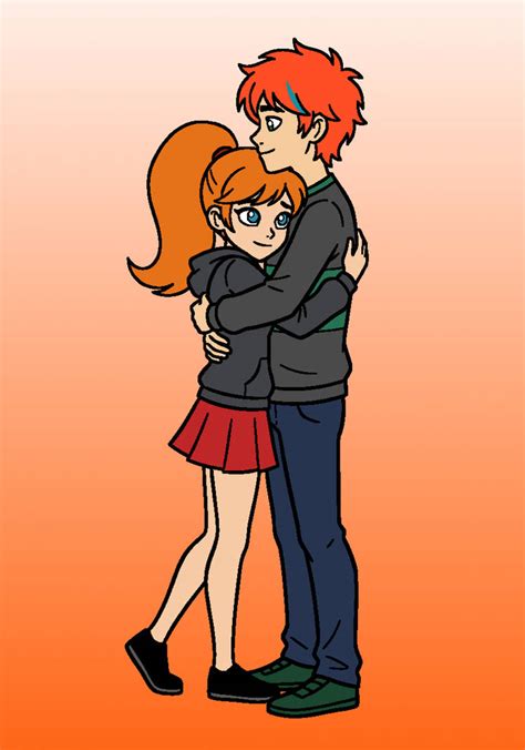 Syril And Izzy Hugging By Crystalinecodexr On Deviantart