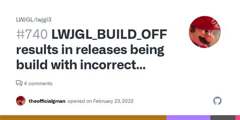 lwjgl build offline true results in releases being build with incorrect native binaries · issue
