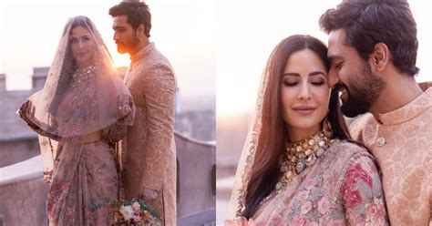 See Pics Katrina Kaif Vicky Kaushals Magical Wedding Photos Are All