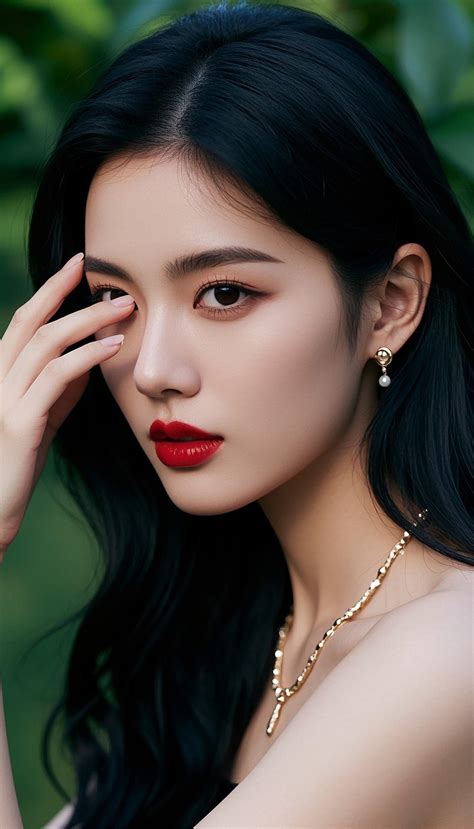 亚洲美女模特ai图片 国风美学ai出图素材 红动中国