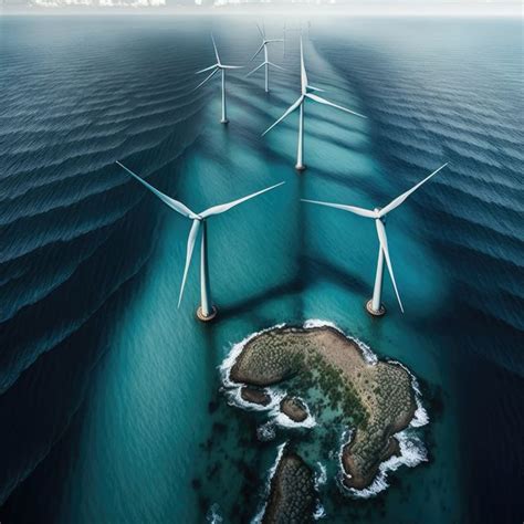Free Wind Turbines In Ocean Pictures Free Hd Downloads Pikwizard