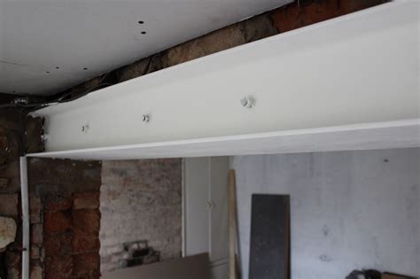 Diy Exposing A Steel Beam Fire Protection Kezzabeth Artofit