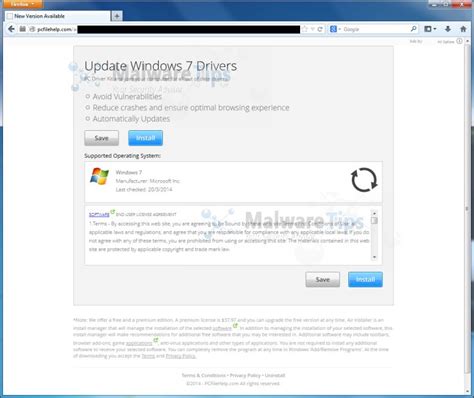 Remove Update Windows 7 Drivers Popup Ads Virus Removal Guide