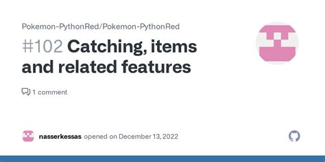 Catching Items And Related Features Issue Pokemon Pythonred Pokemon Pythonred Github