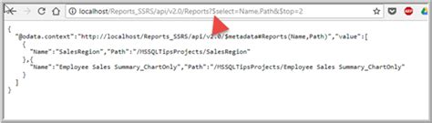 Ssrs Rest Api