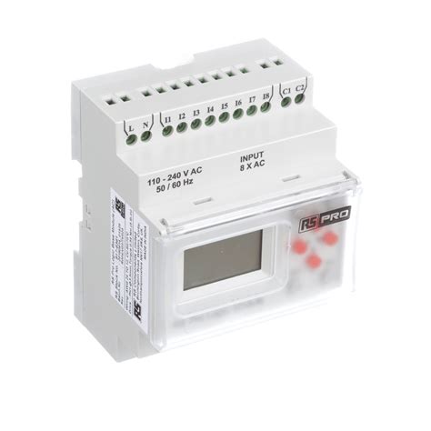 Rs Pro Logic Module Input Output Modbus Networking Computer Interface Digital