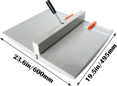 Manual 18 460mm Scoring Paper Scorer Creaser 2magnetic Block