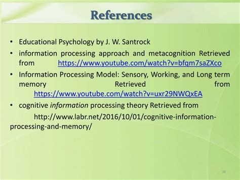 Cognitive Information Processing Approach Pptx