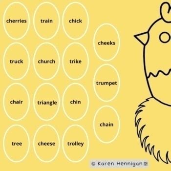 Ch Digraph Initial Sound Interactive Sorting Activity By Phonicsfun