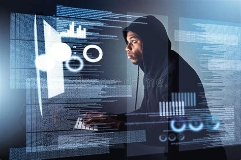 He Can Bend Your Data To His Own Will A Hacker Cracking A Computer