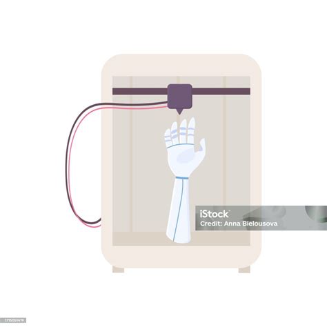 합성 기관 손 3d 프린터 바이오 프린팅 보철물 의료 인쇄 3d 스캔에 대한 스톡 벡터 아트 및 기타 이미지 3d 스캔 3차원 인쇄 3차원 형태 Istock