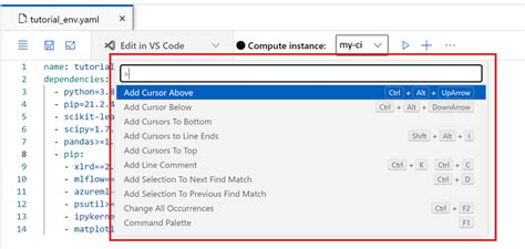 ワークスペース内のファイルの作成と管理 Azure Machine Learning Microsoft Learn