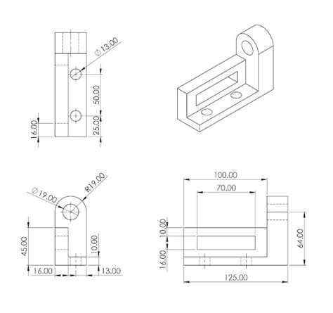 Solidworks Practice Parts 102 Ourengineeringlabs
