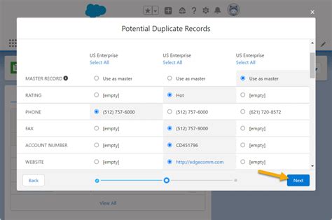 Merge Accounts In Salesforce