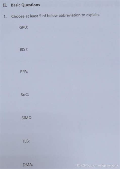 芯原数字ic笔试题（每年题型类似）芯原模拟电路设计岗笔试 Csdn博客