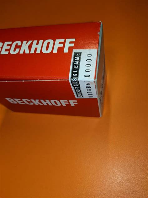 Beckhoff Bk9100 Ethernet Tcp Ip Bus Coupler 239 00