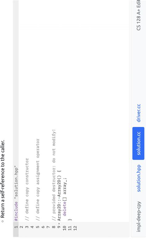 Solved In This Activity You Will Define A Deep Copy Policy