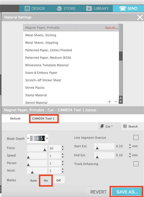 Silhouette Cameo 4 Matless Cutting Tutorial With Print And Cut Option