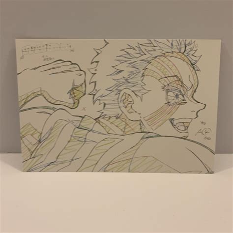 Demon Slayer Mugen Train Keyframe Postcard Depop