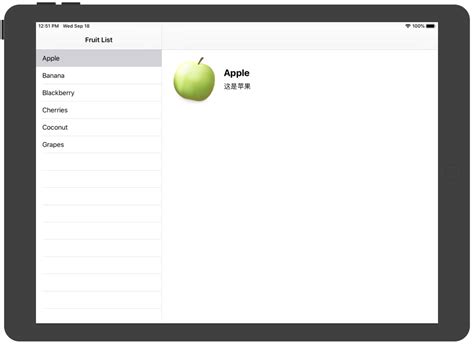 github cainluo fruit uisplitviewcontroller demo