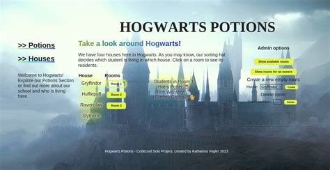 github codecoolglobal hogwarts potions java kvog82