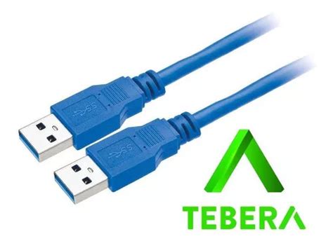 Cabo Usb A Macho X Usb A Macho M Azul MercadoLivre