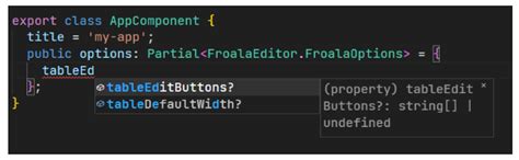Typescript And Froala The Basics