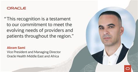 Abdelkarim Hassan On Linkedin Oracle Receives Best In Klas 2024 Emr Recognition For Middle East